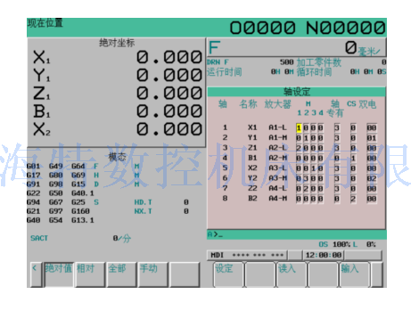 FANUC系统FSSB设定 - 加工中心